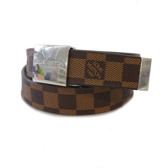 Louis Vuitton | Accessories | Auth Louis Vuitton Belt Damier Centure ...